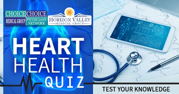 Heart Health Quiz 2021