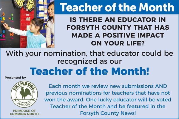 If you know a teacher who has gone above and beyond, please recognize ...