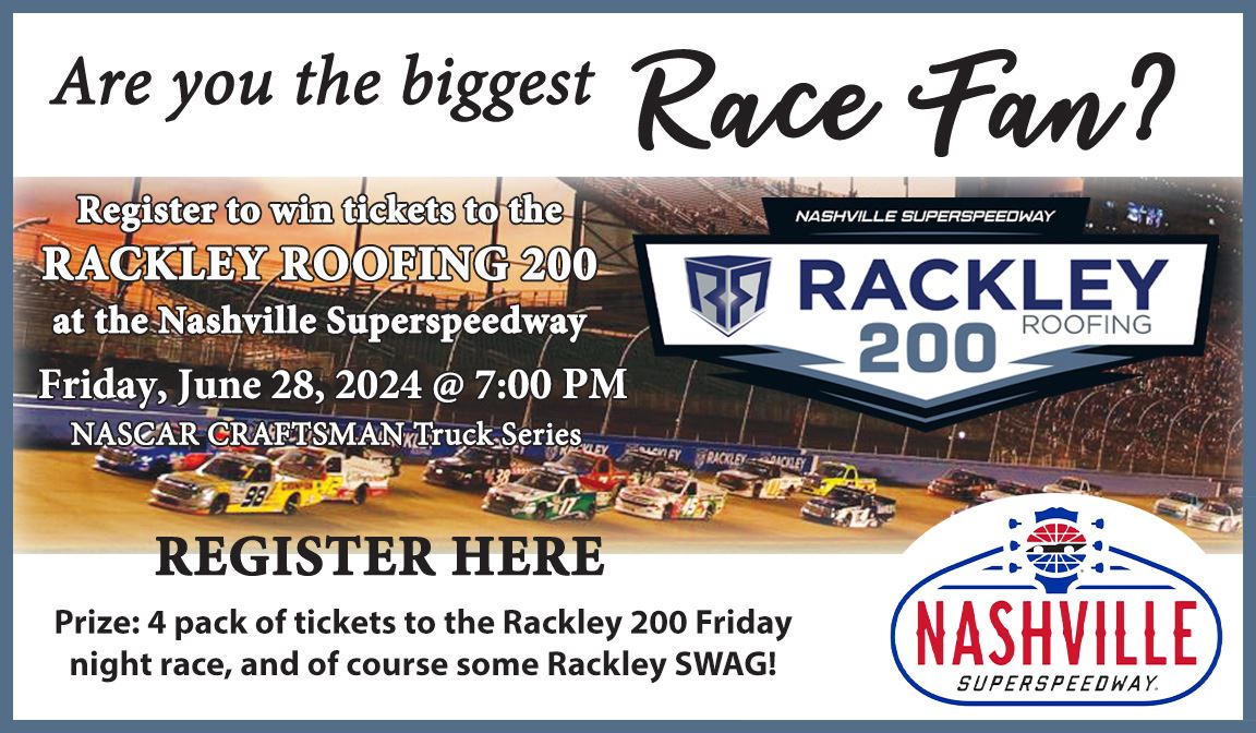 Rackley Roofing 200 Sweepstakes