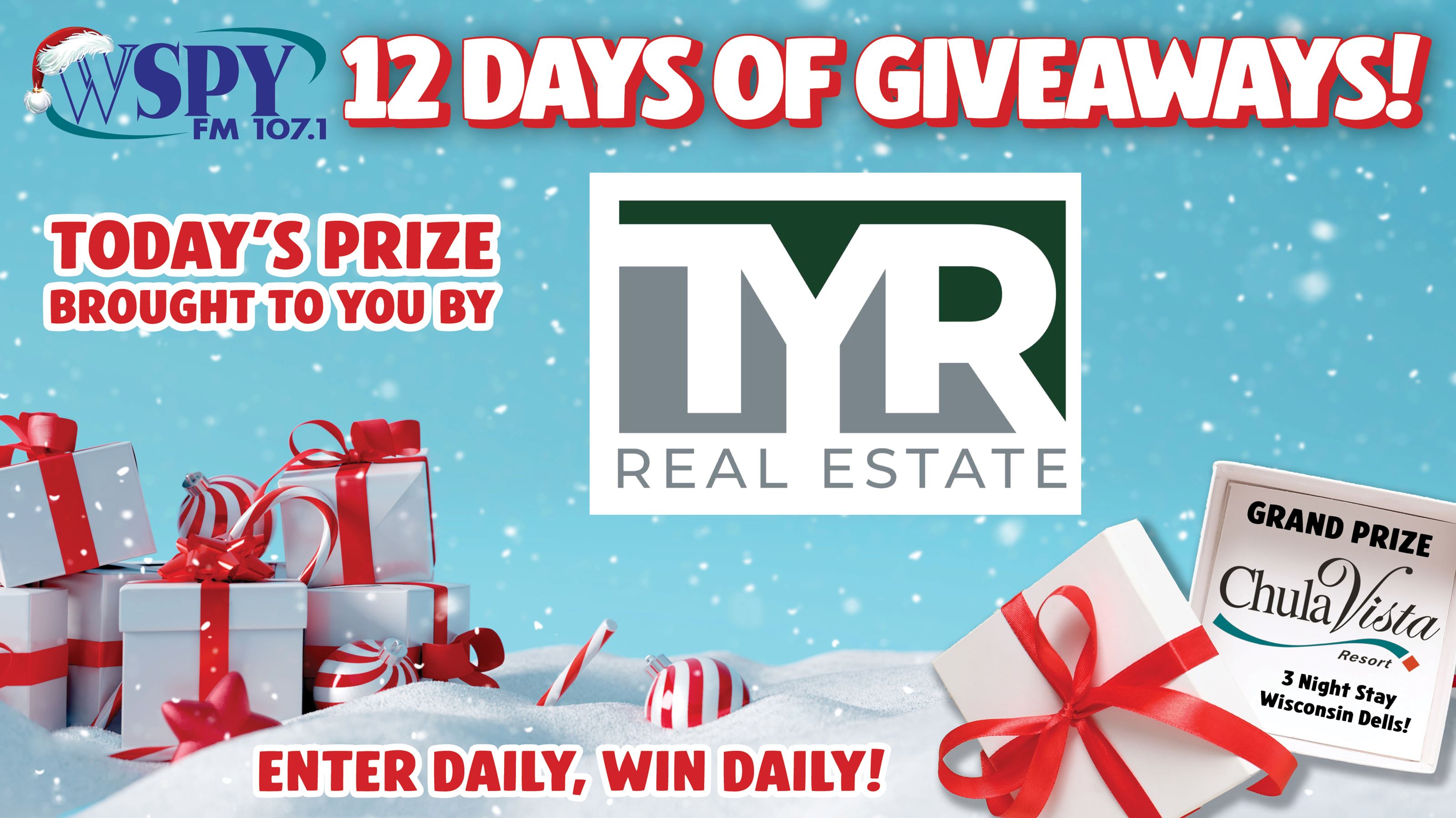 Enter to win a $100 Menards Gift Card from Taylored Realty!